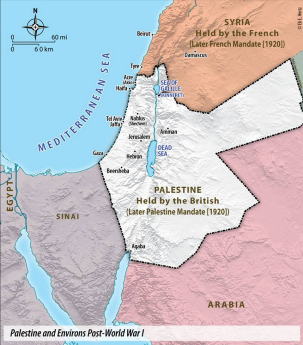 Maps of Israel | CAMERA Education Institute